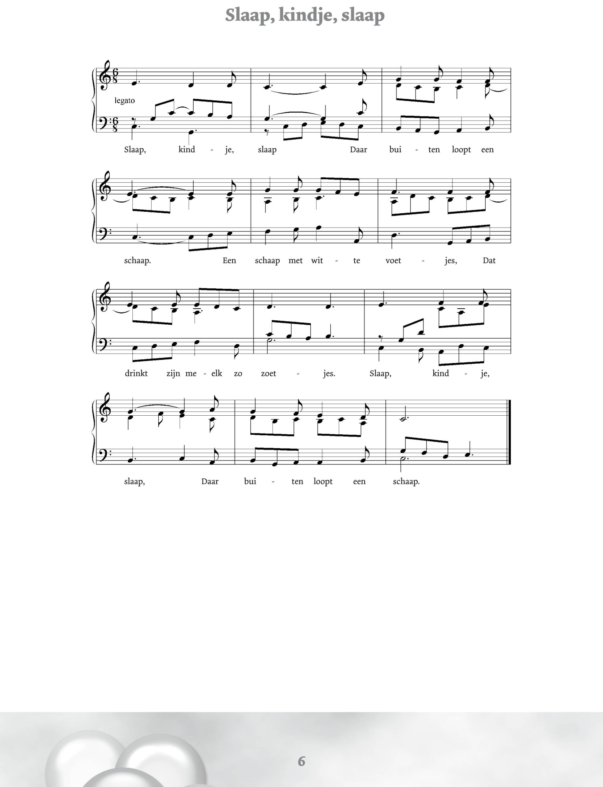 Gratis Kinderliedjes - Bladmuziek voor de Pianist